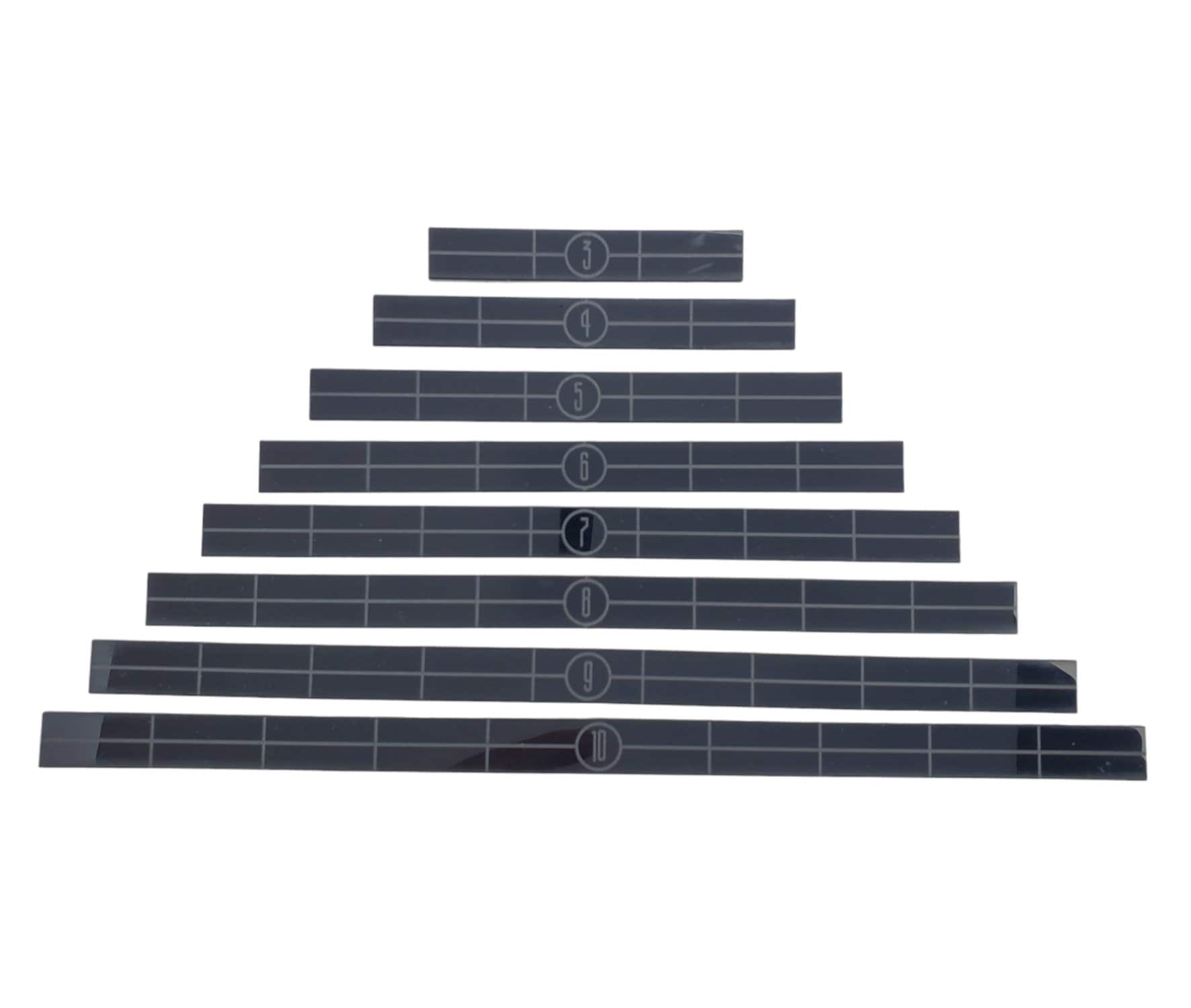 Battle Gear Wargaming Measuring Sticks 3"-10" - Etsy