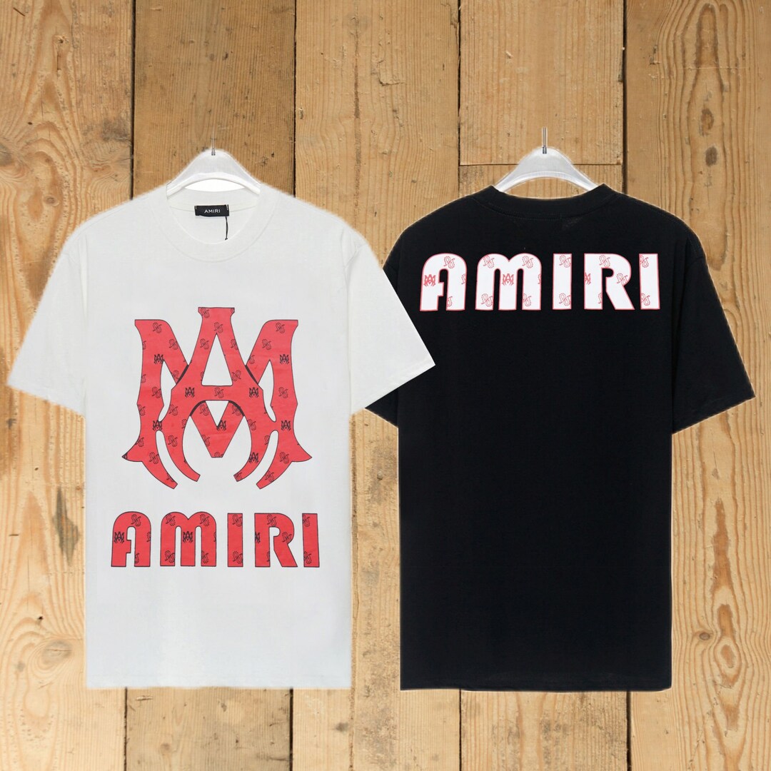 Amiri T-shirt, Summer AMIRI Shirt, Vintage Amiri Logo Shirt Short, Hip ...