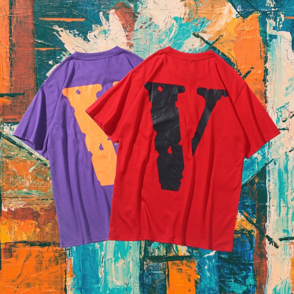 Red and White Vlone Shirt - Etsy