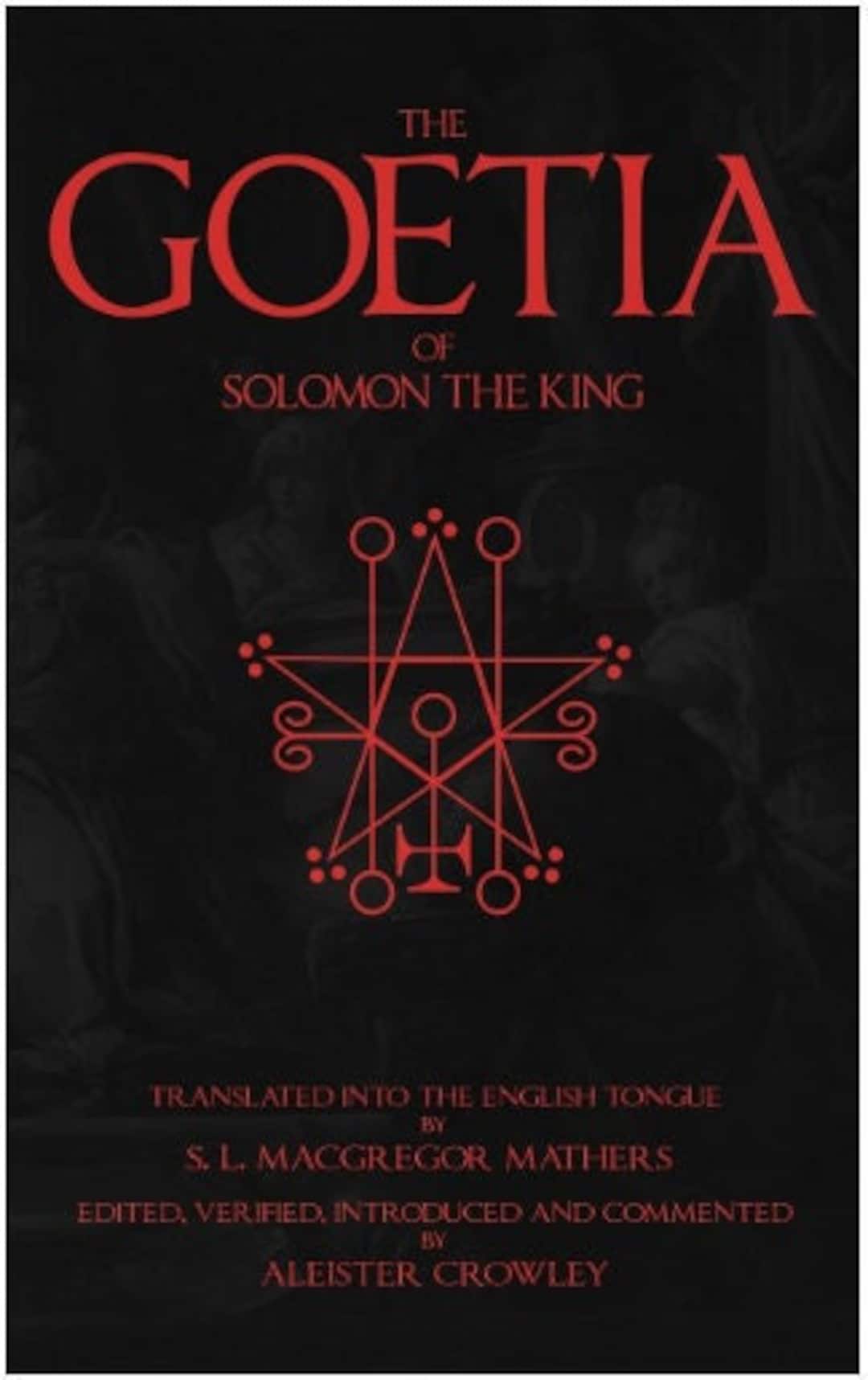 The Book of the Goetia of Solomon the King 1904 by Aleister Crowley ...