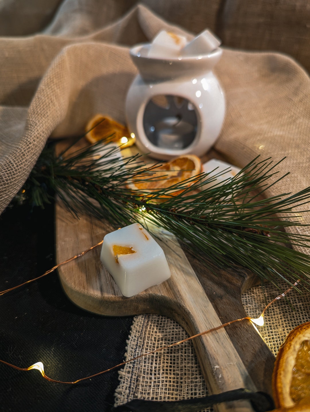 Zesty Orange & Cranberry Wax Melts Vegan Soy Aromatherapy, Strong Scent ...