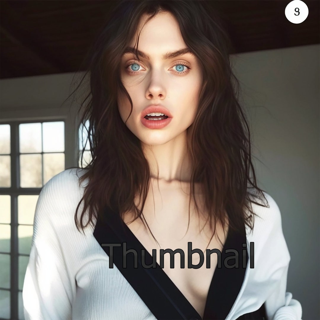 Lady With Blue Eyes - Etsy