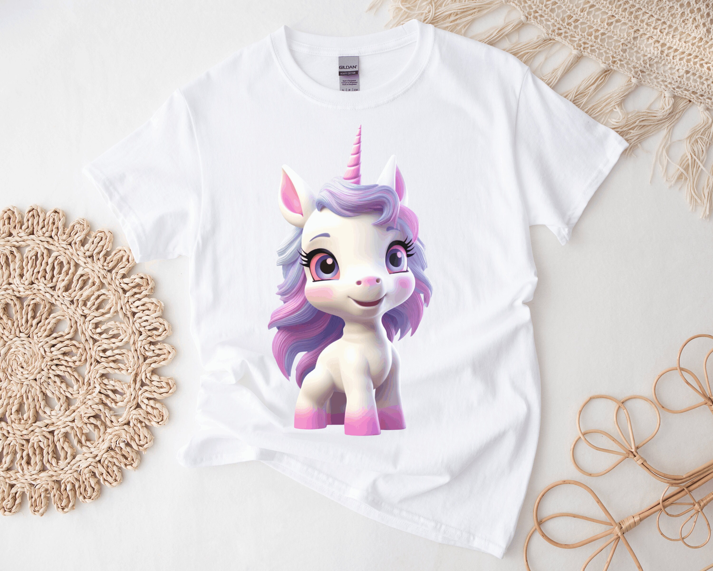 Rainbow Unicorn Pony SVG / PNG Transparent Clipart Kids Cartoon Design ...