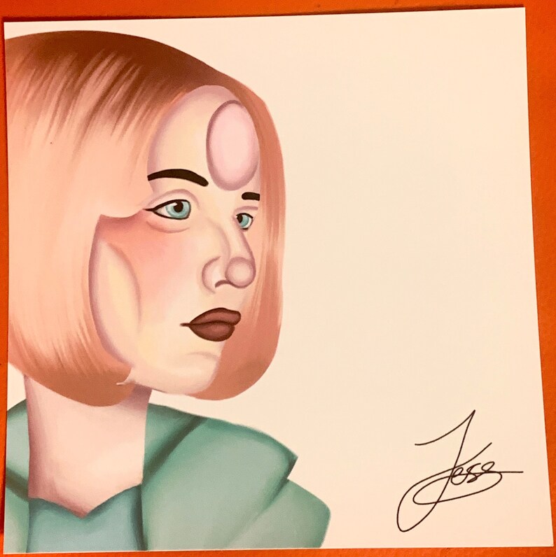 Pearl Drawing by Jessi, Inspired by Rebecca Sugar's Steven Universe - Etsy