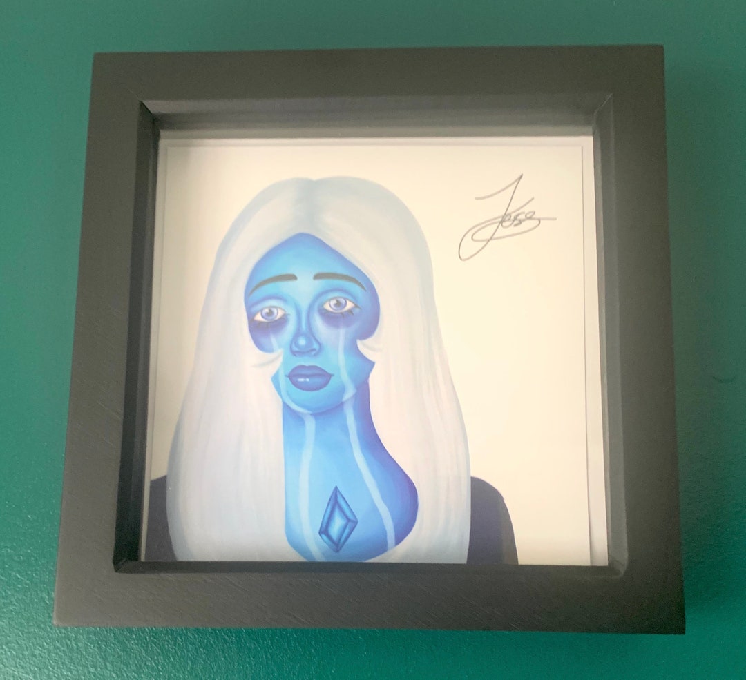 Blue Diamond - Drawing by Jessi, Inspired by Rebecca Sugar's Steven ...