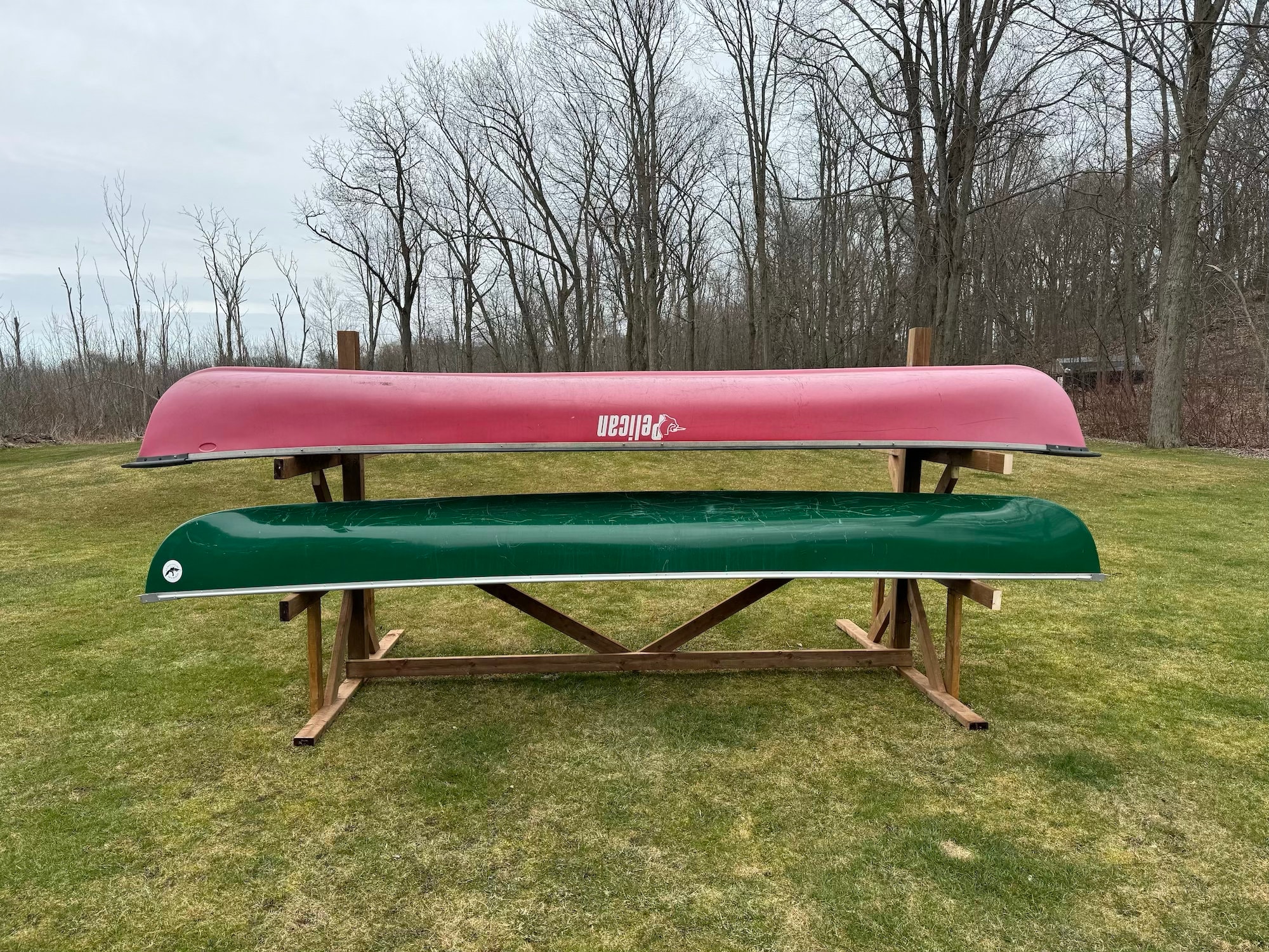 Canoe Storage Rack Build Plans DIY - Etsy