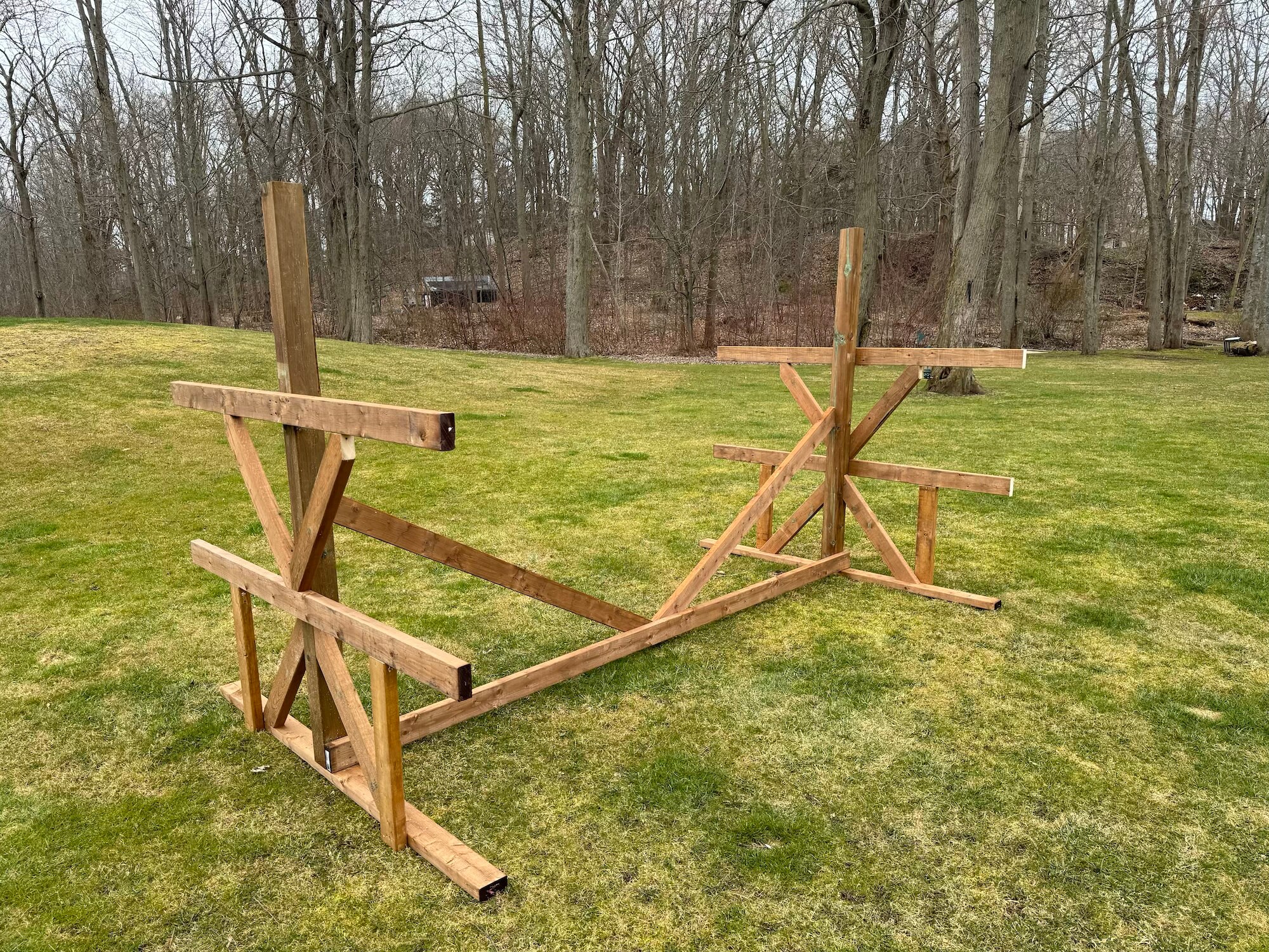 Canoe Storage Rack Build Plans DIY - Etsy