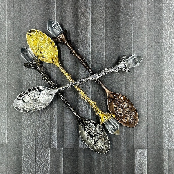 Brass Salt Spoon - Etsy