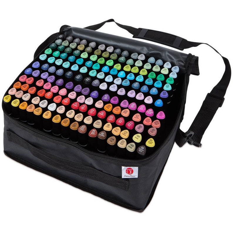 Décotime Twinmarkers XXL Set. 160 Markers| Includes Storage Bag - Etsy