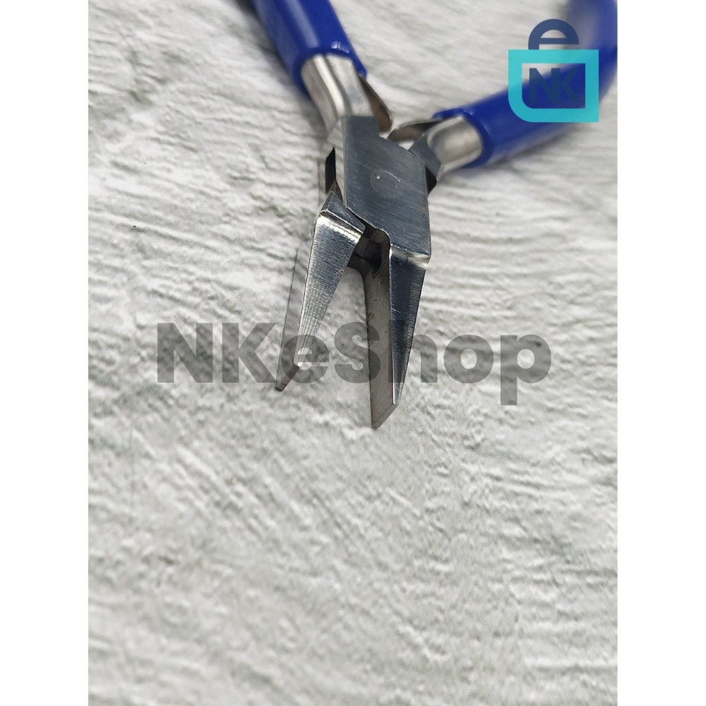 Set of 3 Pliers Blue Grip Pliers - Loop Closing, Extension Plier, Flat ...