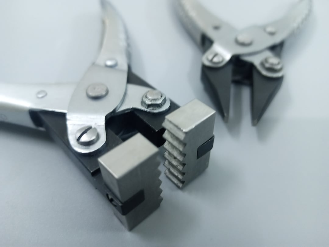 Set of 2 Pliers Parallel Action Zig Zag Plier & Parallel Action Flat ...