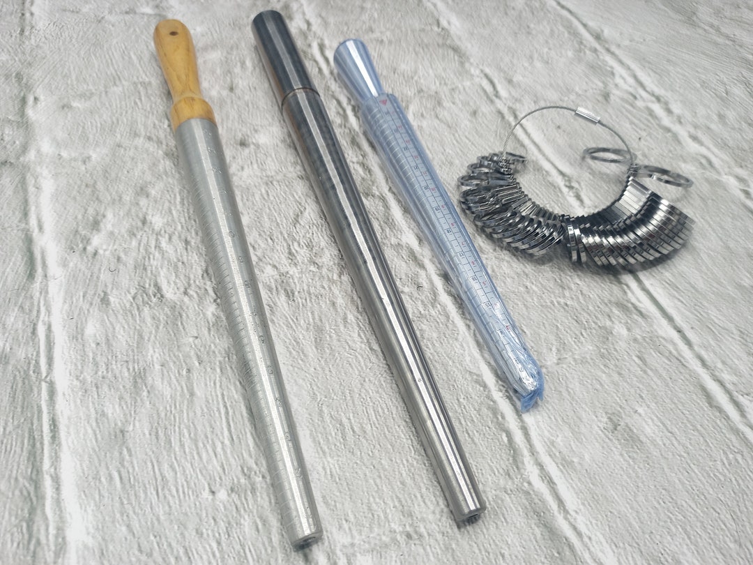 Ring Sizers and Mandrels - 36pc Ring Gauge, Mandrel, Sizer Stick - Etsy