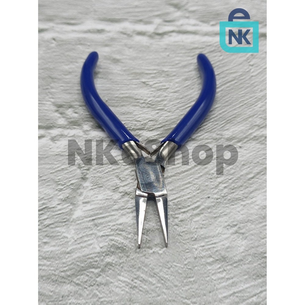 Set of 3 Pliers Blue Grip Pliers - Loop Closing, Extension Plier, Flat ...