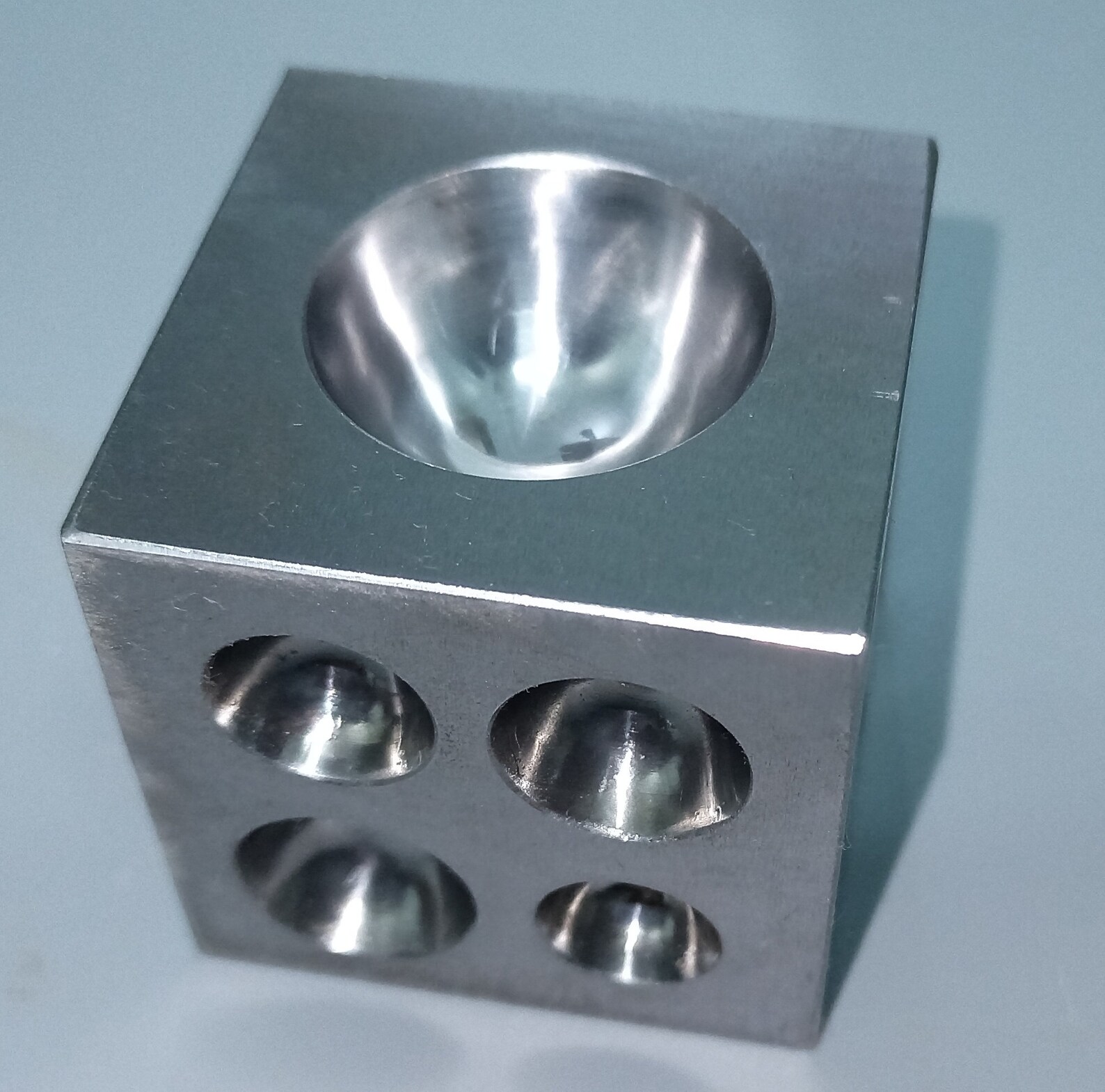 Set of 2 Chasing Hammer 32mm & Dapping Block - Etsy