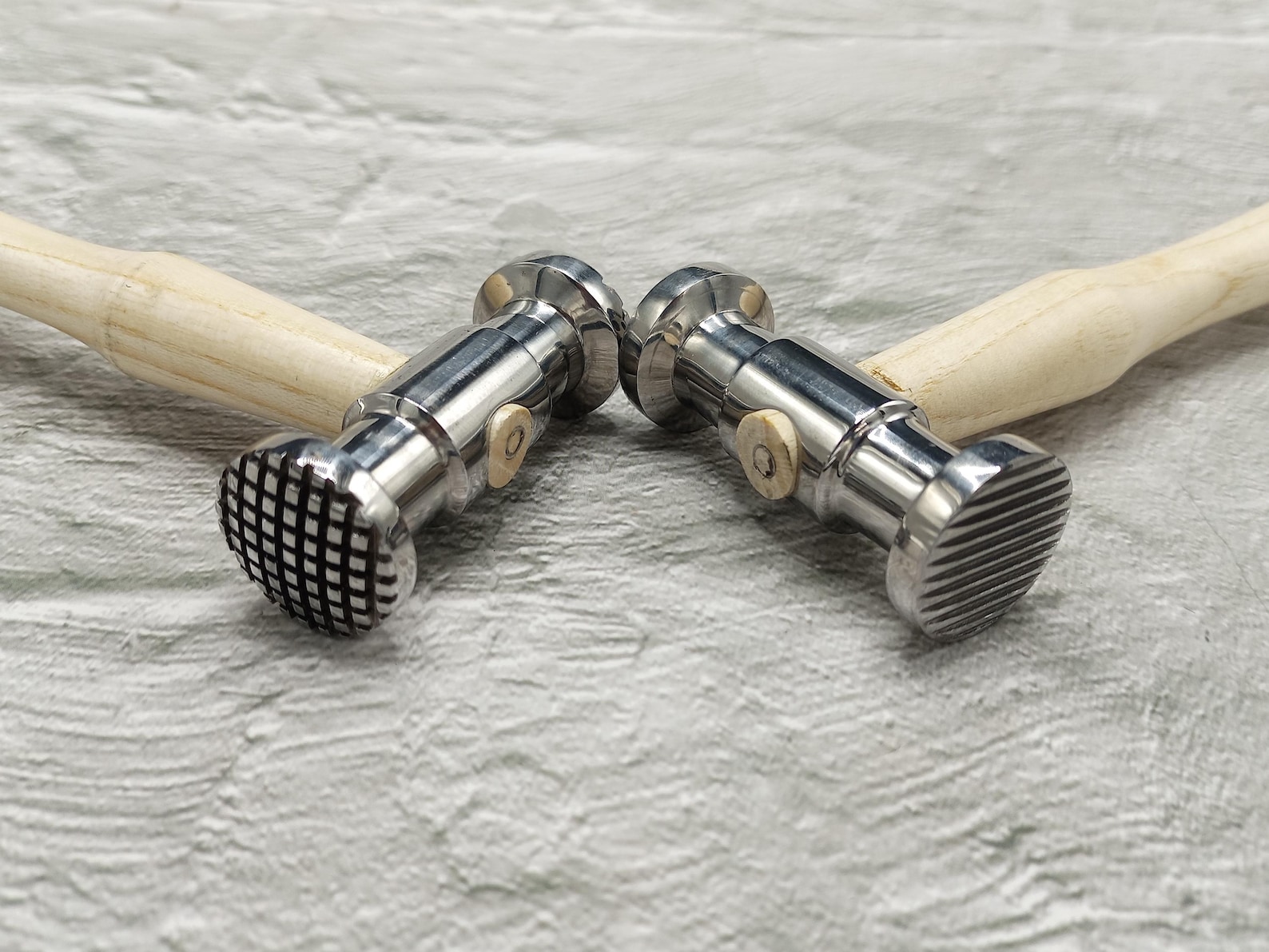 Texture Hammers for Designing Metal Double Sided Hammer Set of 2 ...