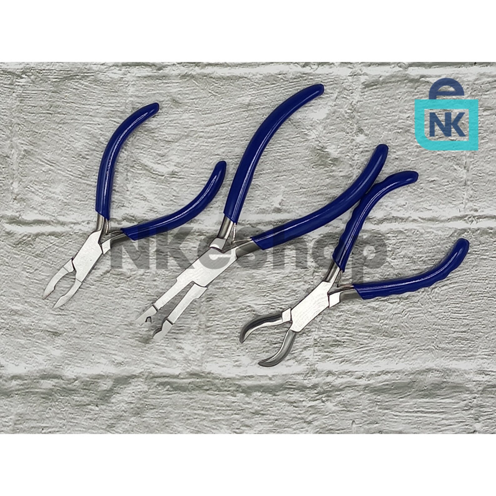 Coil Cutting, Loop Closing, Ring Holding Pliers Jewelry Tools Set of 3 ...