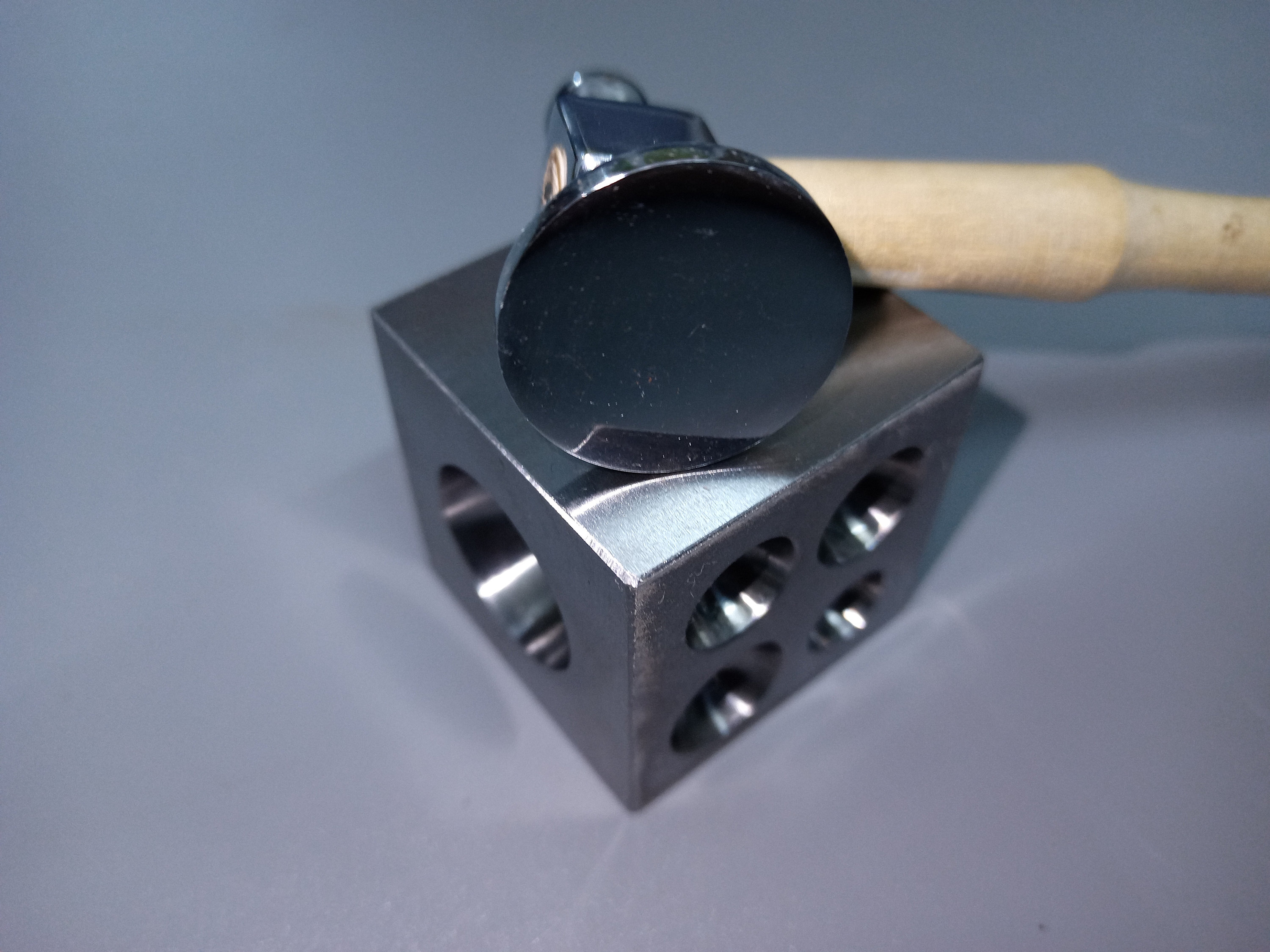 Set of 2 Chasing Hammer 32mm & Dapping Block - Etsy