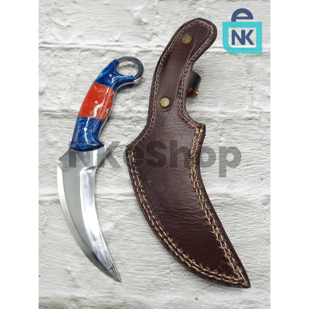 Hand Forged High Grade Steel Mirror Finish Karambit Knife - Etsy