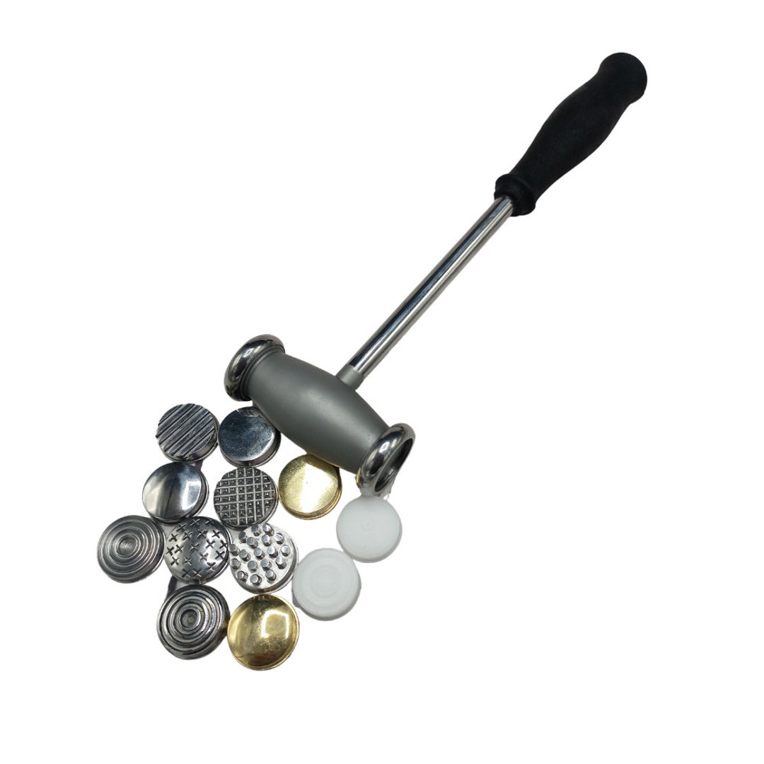 Texture Hammer With 12 Tips Hammer for Designing Metal Interchangeable ...