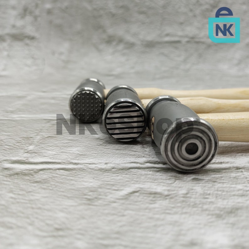 Texture Hammers Double Sided - Set of 3 Hammers 6 Different Textures - Etsy