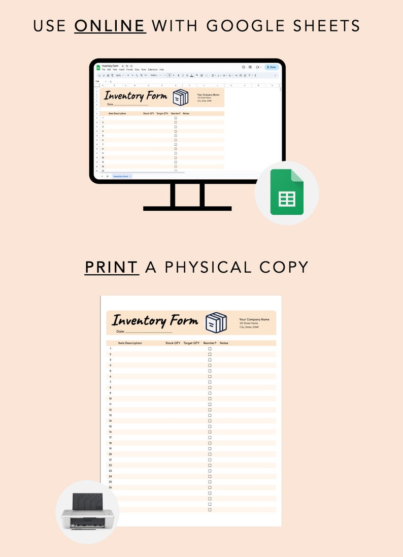 Inventory Tracker Template | Inventory Management | Product Tracking ...
