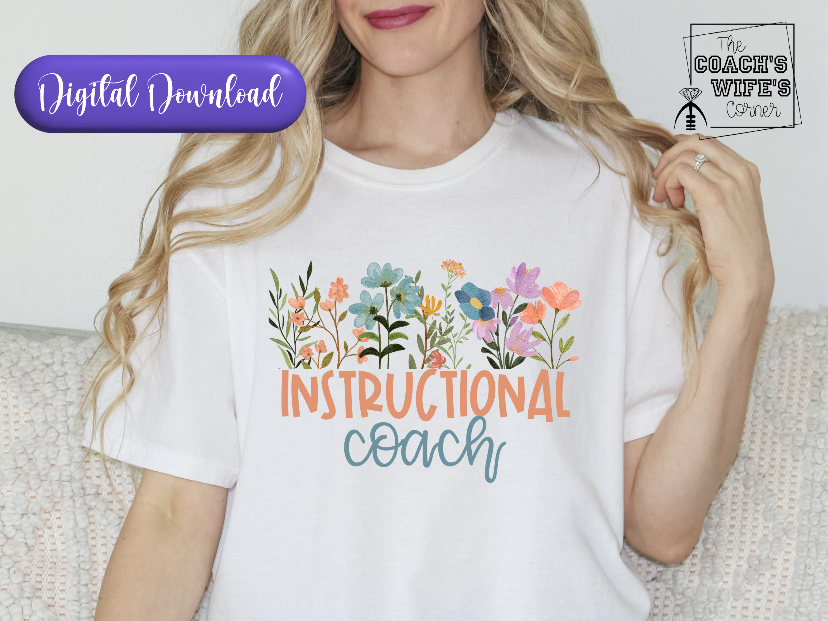 Instructional Coach- PNG File - Etsy