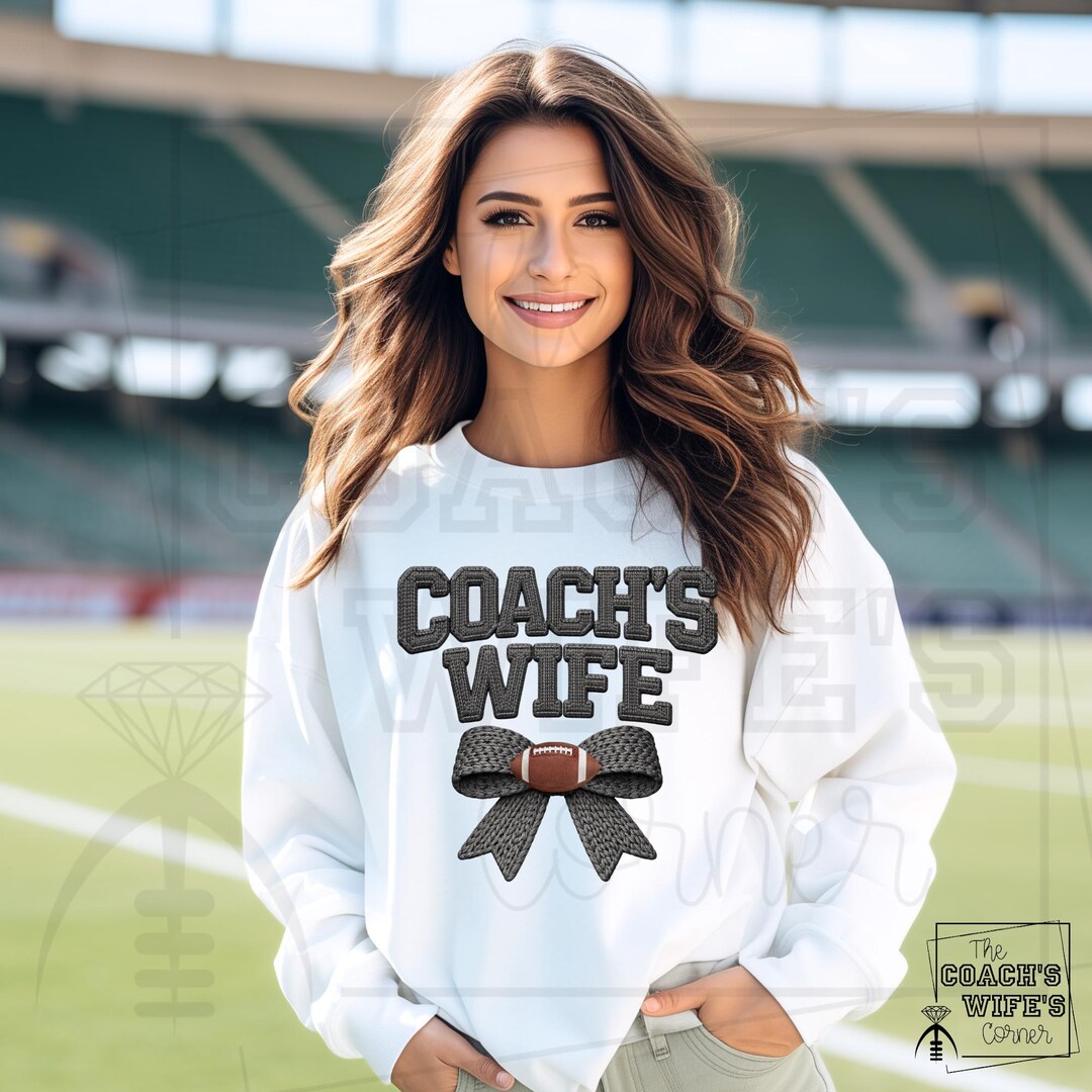 The Football Coach's Wife T-shirt - Etsy