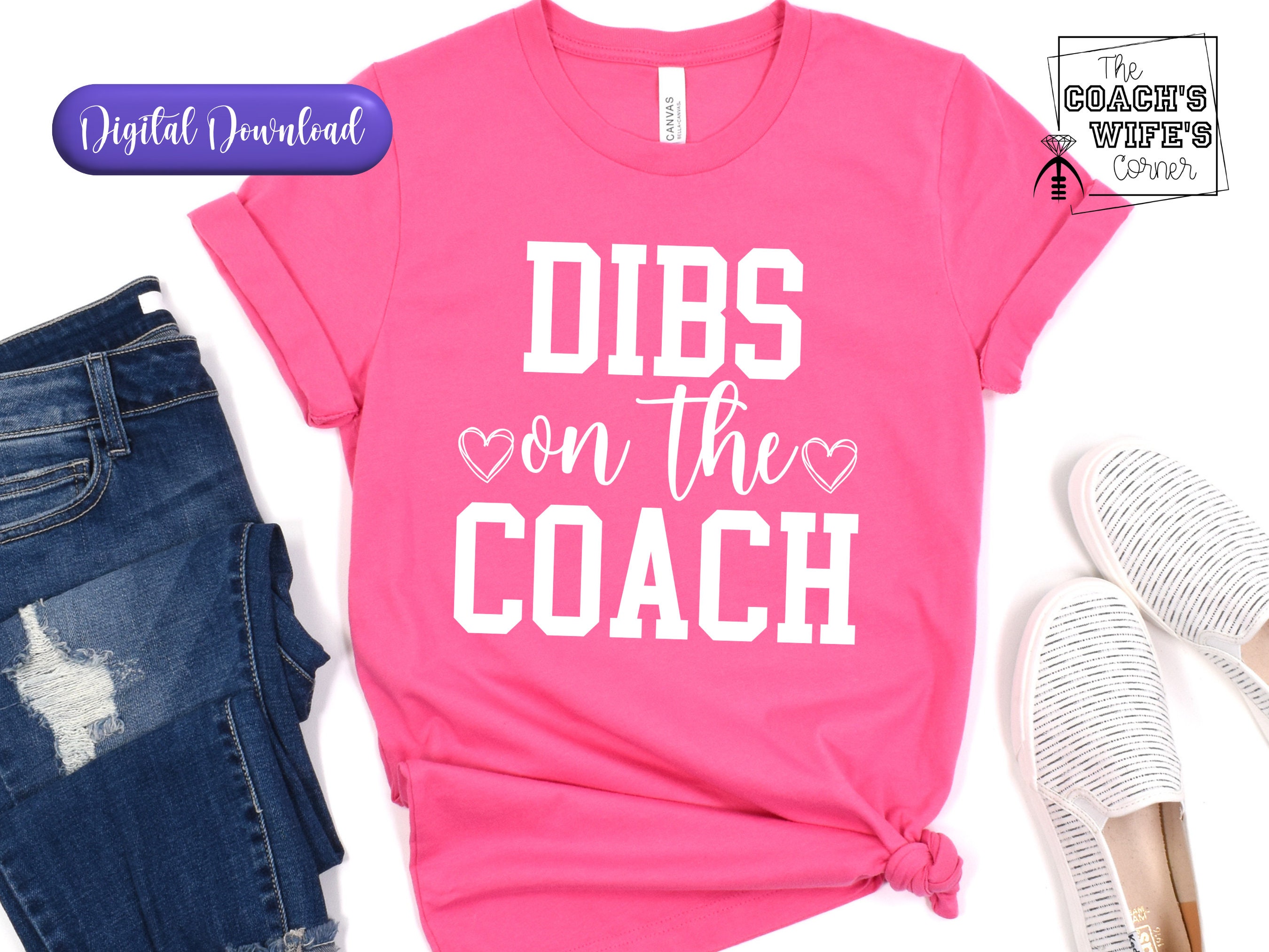 Dibs on the Coach Digital Download PNG - Etsy