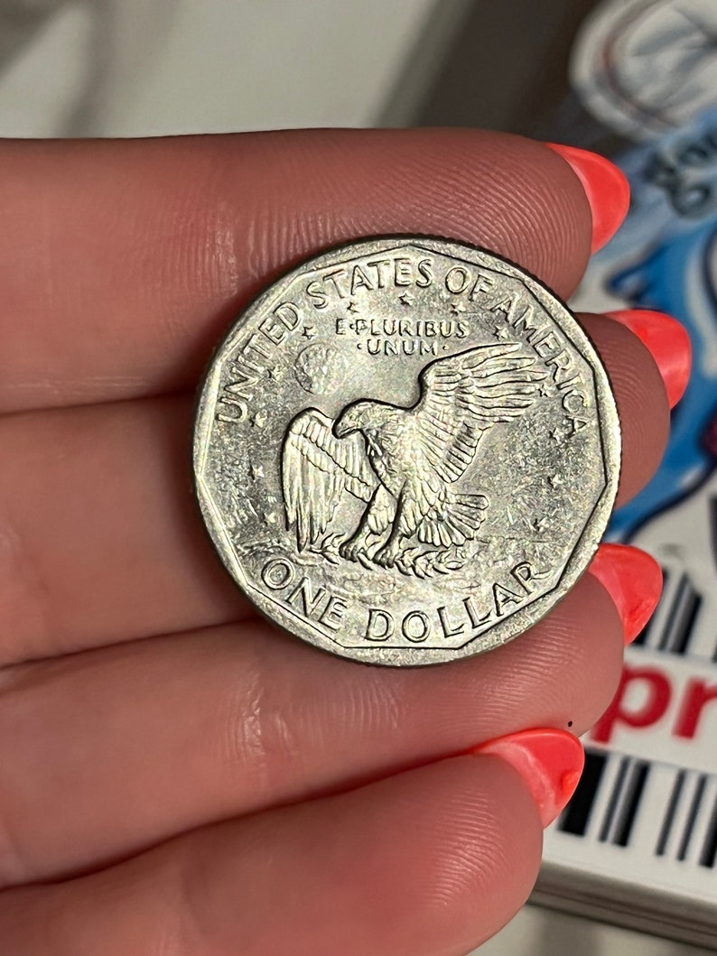 1980 S Proof Mint Mark Susan B Anthony US Dollar FG. Wide Rim and Very Rare Super Highly ...