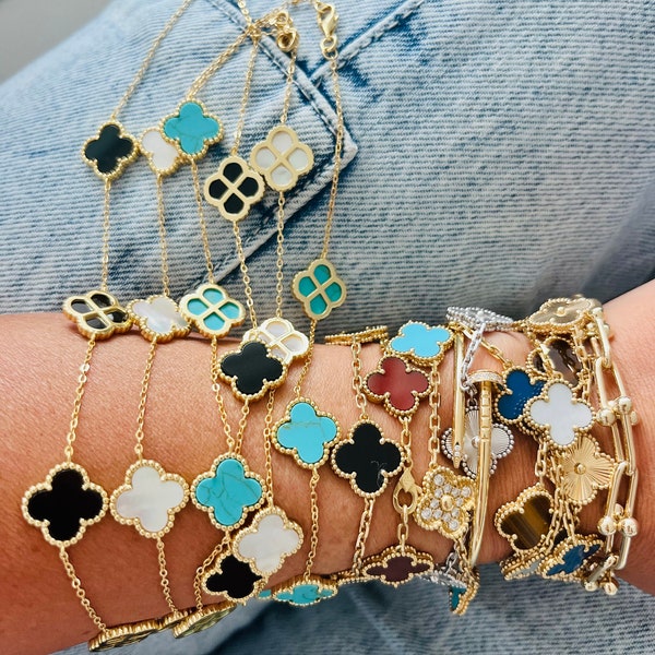 Turquoise Clover - Etsy