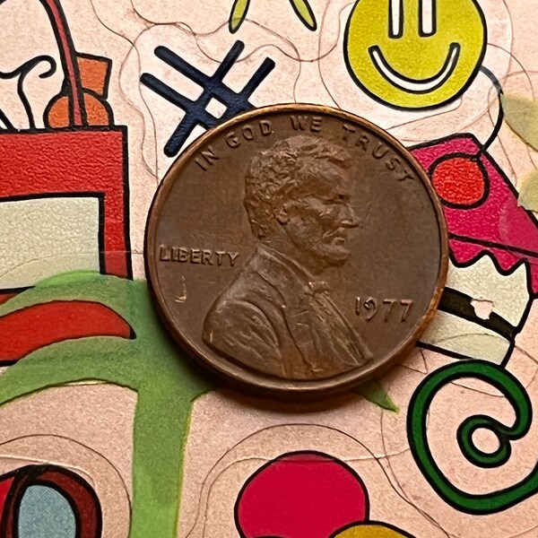 1977 D Penny - Etsy