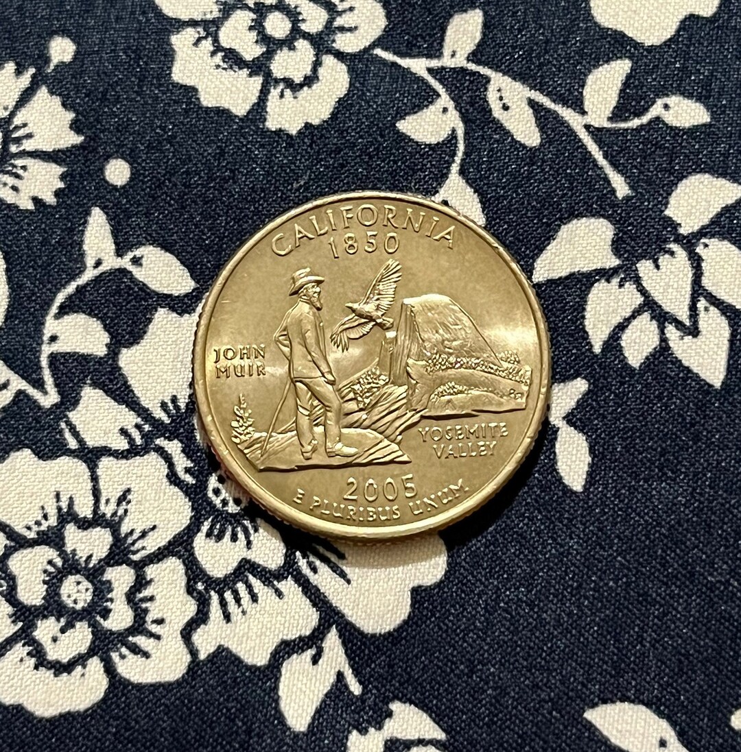 Beautiful 2005 California State Quarter Dollar P Mint Mark - Etsy