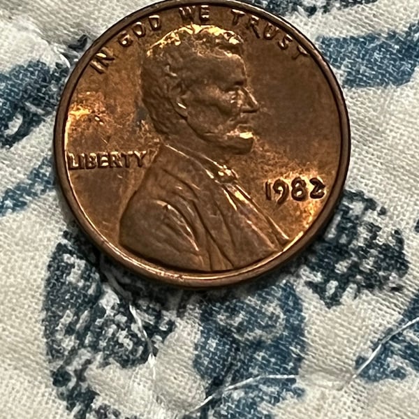 1982 No Mint Mark Penny - Etsy