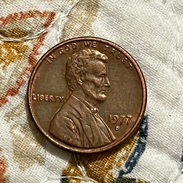 1977 D Penny - Etsy