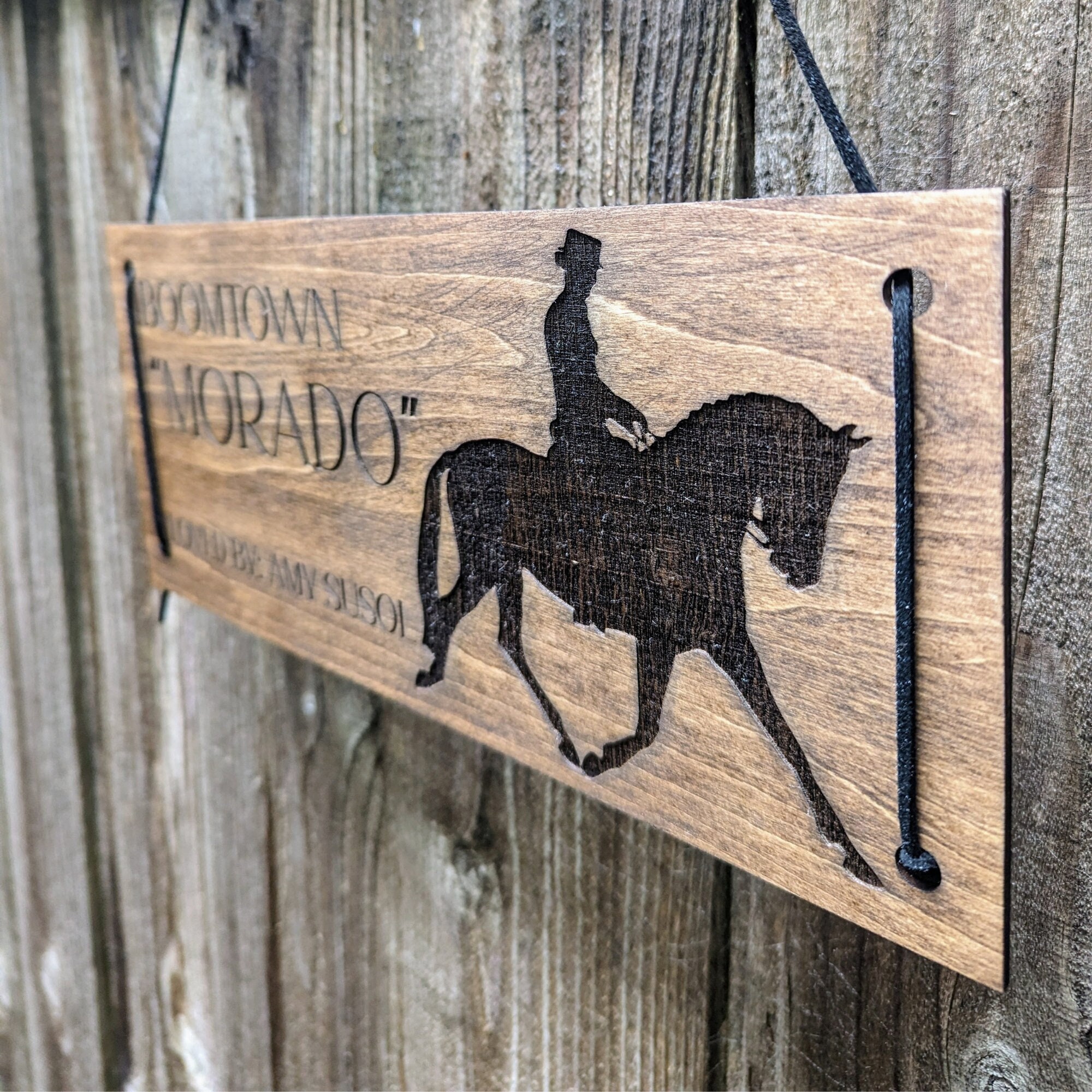 Equestrian Team Stall Sign High School Horse Riding Team Sign Bulk Barn ...