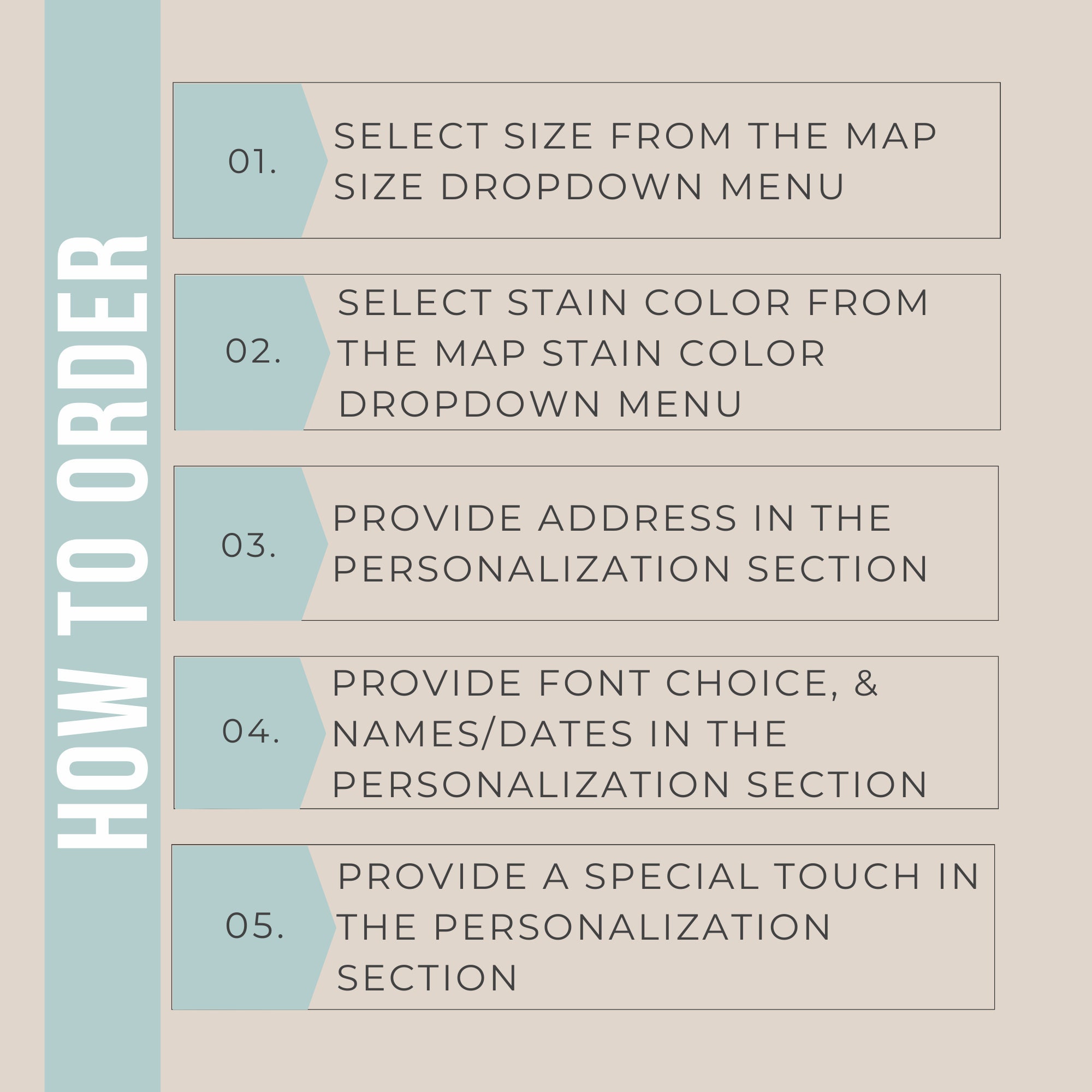 Custom Wood Beach House Map Personalized Real Estate Client Gift Unique ...