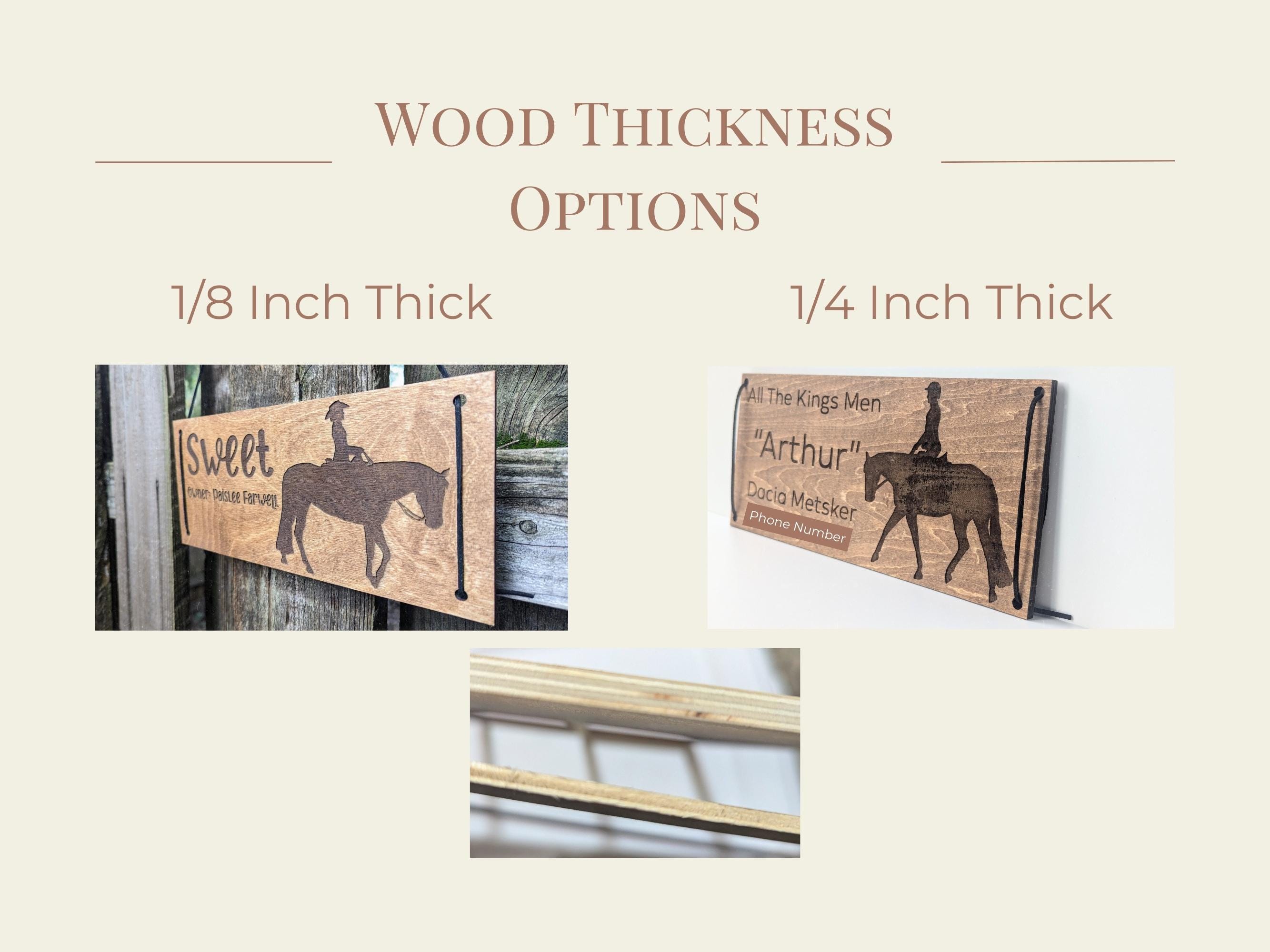 Personalized 4H Horse Show Name Plate Equestrian Barn Decor 4H Rider ...