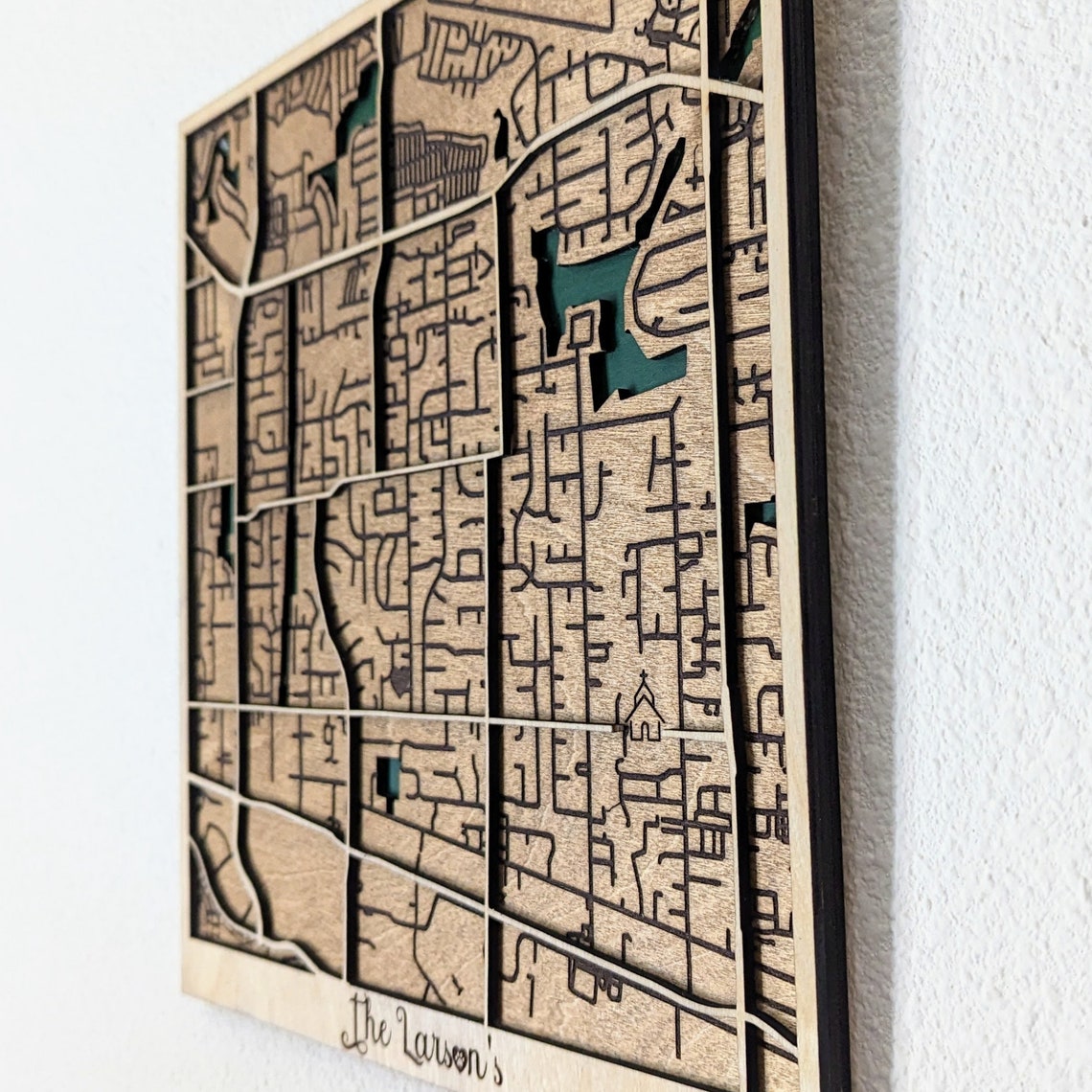 Customized Map for New Homeowners Custom Map Housewarming Gift - Etsy