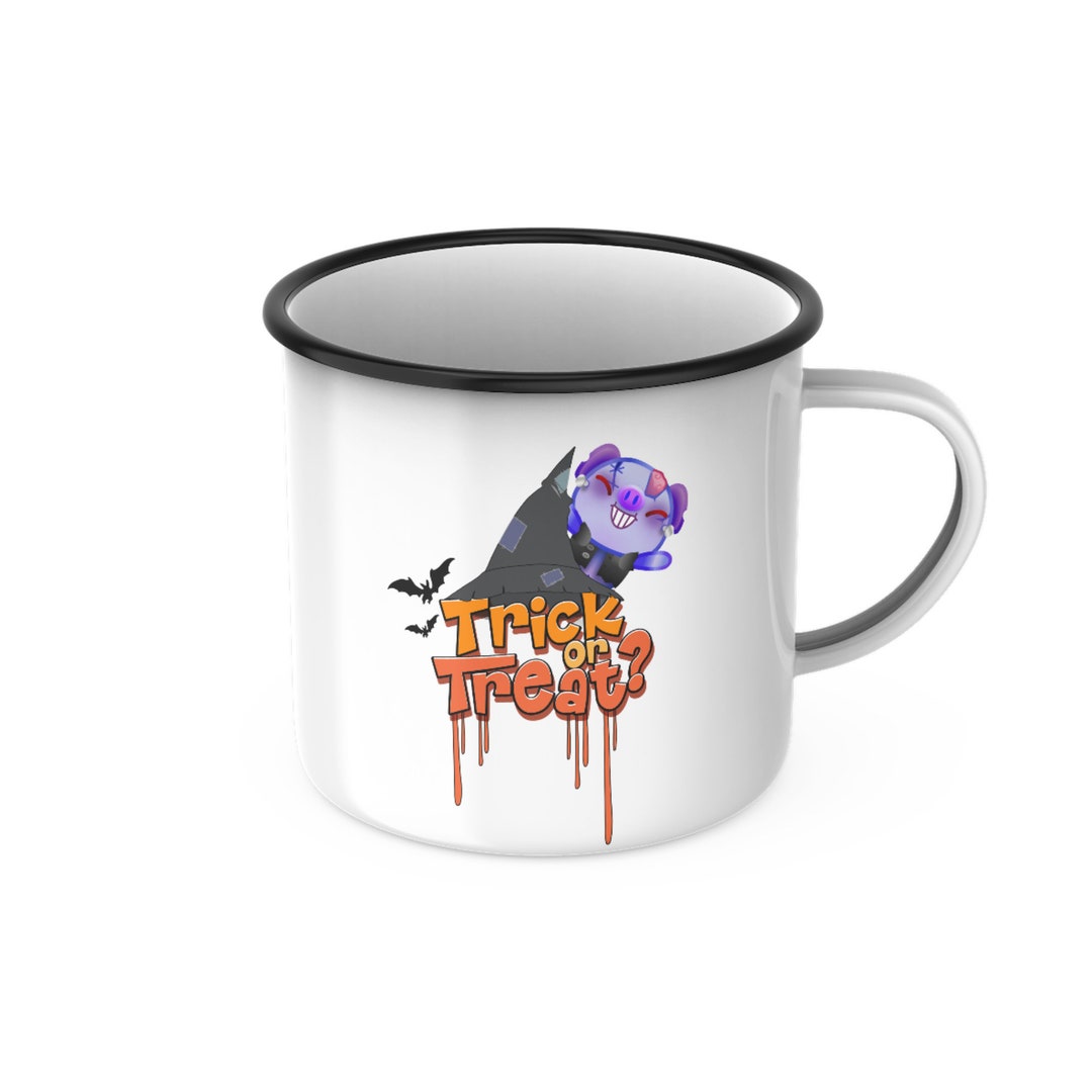 Halloween Mug Trick or Treat Mug Witch Hat Mug Witchy - Etsy