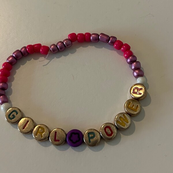 Girl Power Bracelet - Etsy