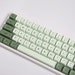Matcha Theme Keycaps XDA Profile Keycaps Set PBT Material - Etsy