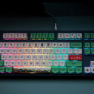 Mahjong Keycaps | XDA Profile Keycaps Set | PBT Material | Keycaps for ...