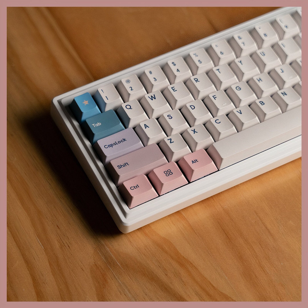 GMK Evening Sunset Keycaps | Cherry Profile Keycaps Set | PBT Material ...
