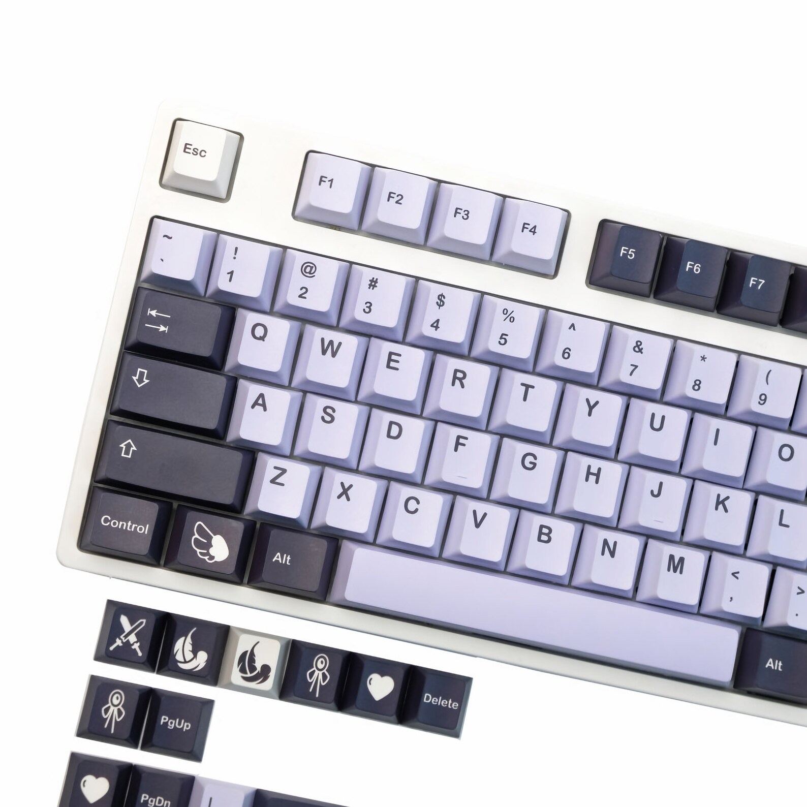 GMK Tenshi Keycaps Cherry Profile Keycaps Set PBT Material - Etsy