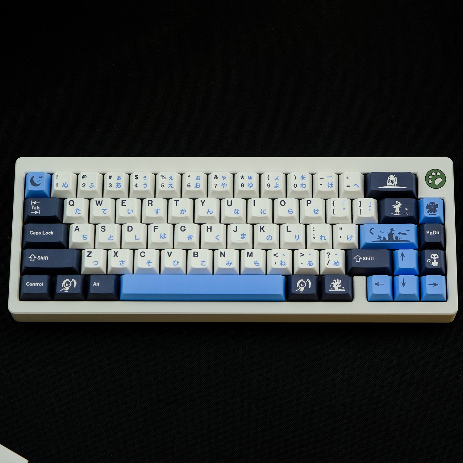 GMK Midnight Keycaps Cherry Profile Keycaps Set PBT Material Keycaps ...