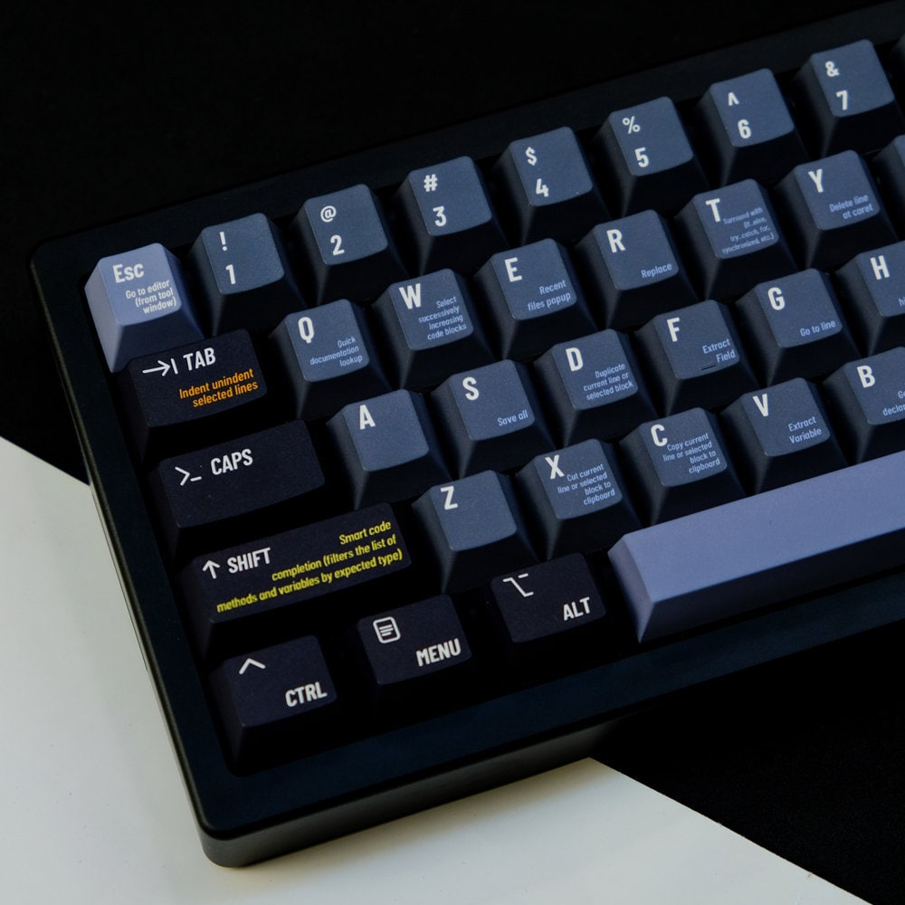 Hello World Programmer Keycaps Cherry Profile Keycaps Set - Etsy