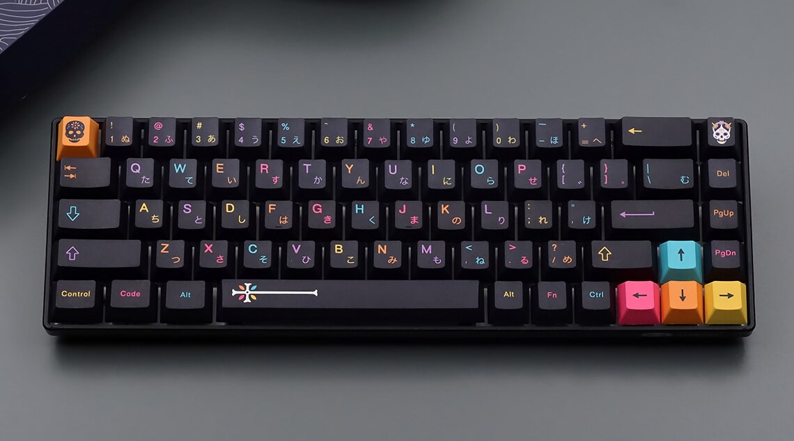 GMK Mictlán Keycaps | Cherry Profile Keycaps Set | PBT Material ...