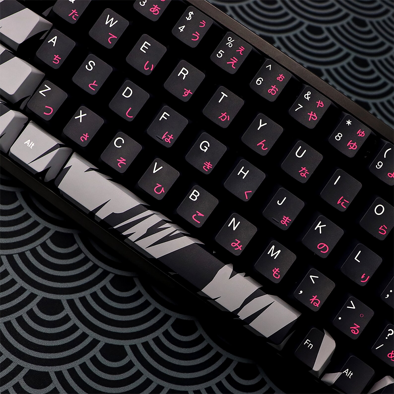 Japanese Camouflage Keycaps Cherry Profile Keycaps Set PBT - Etsy