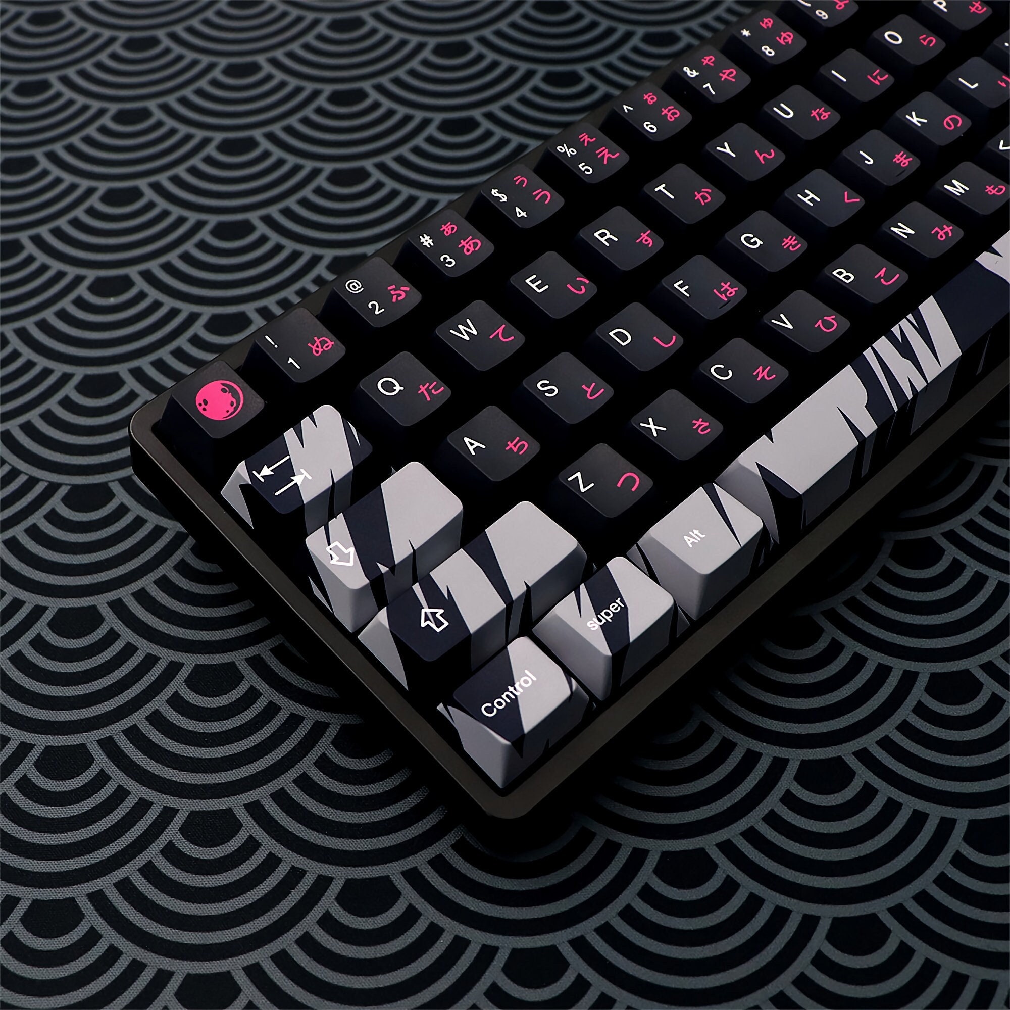 Japanese Camouflage Keycaps Cherry Profile Keycaps Set PBT - Etsy