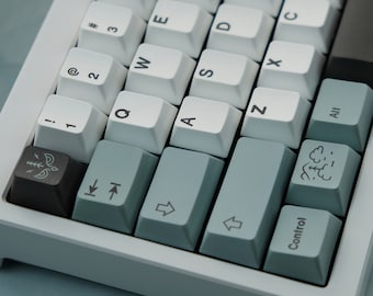 GMK Kaiju Theme Keycaps Cherry Profile Keycaps Set PBT Material Keycaps ...